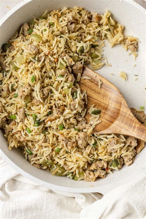 Easy Dirty Rice With Sausage