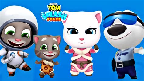 Talking Tom Splash Force Lilu Gameplay Android Ios Mobile Youtube