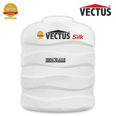 White Vectus Silk Triple Layer Water Tank At Best Price In Noida ID