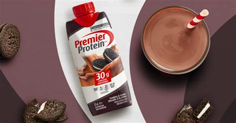 Cookies And Cream Protein Shake Premier Protein