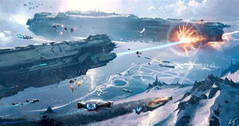 Futuristic Spaceship Wallpapers Top Free Futuristic Spaceship