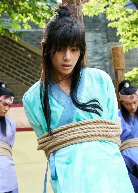 Taehyung Hansung in Hwarang BTS 방탄소년단 Hwarang Hwarang taehyung