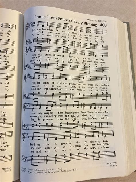 Come Thou Fount Of Every Blessing Sheet Music