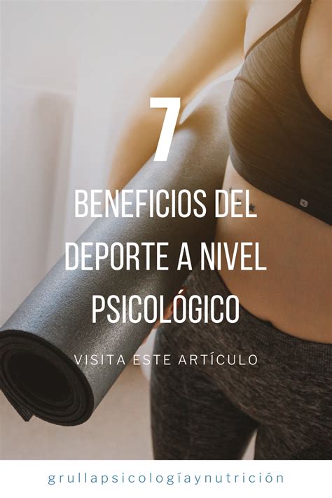 BENEFICIOS PSICOLÓGICOS DEL DEPORTE Psicologa Salud mental y