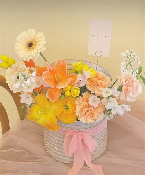 생화 센터피스 소형 배민 장보기∙쇼핑