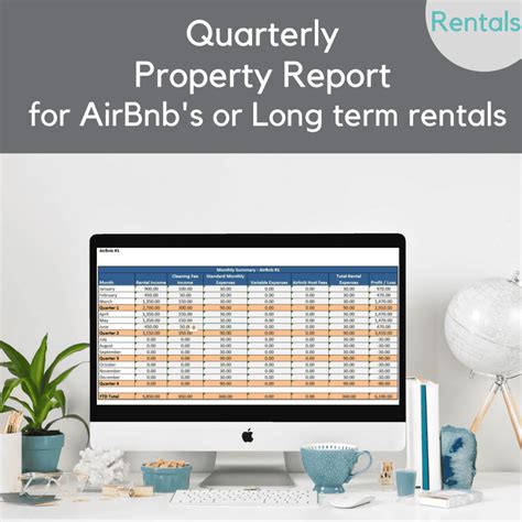 Airbnb Spreadsheet Template Archives Time Saving Templates