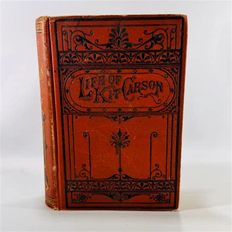 Life Of Kit Carson Vintage 1889 Hardcover Charles Burdett Biography