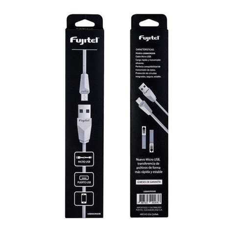 Cable Usb Micro Usb Blanco Marca Fujitel — Idocstore