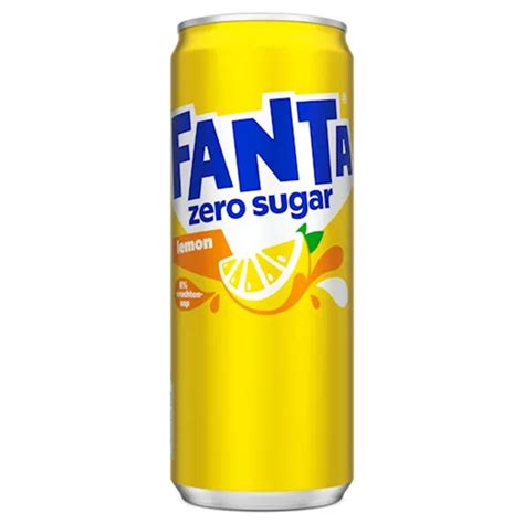 Fanta Lemon Zero Blik 24 X 033 Liter Jp Koffie Koffie En Meer