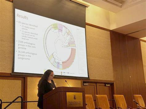 In July Tpsc Ph D Candidate Mariah Rojas From Dr Boris Vinatzers Lab Presented Her Research