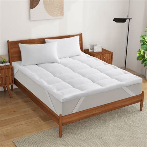 3 Inch Extra Thick Down Alternative Mattress Topper Queen Cloud Comfort