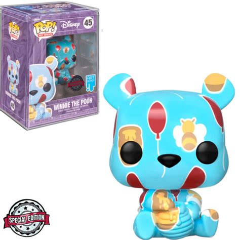 Funko Pop Art Series Disney Winnie The Pooh Exclusive Winnie The Pooh 45