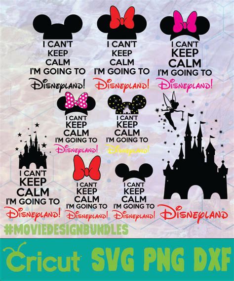 Disneyland Mickey Bundle Logo Svg Png Dxf Movie Design Bundles
