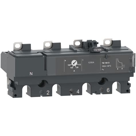 C106TM080 Compact Nsx Déclencheur Magnéto thermique Tm d 80a