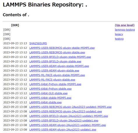 Windowsにlammpsをインストールする方法