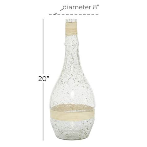 The Novogratz 20 Clear Glass Coastal Vase Michaels