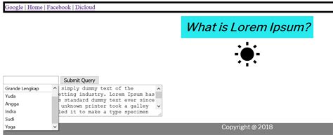 Pengenalan Code Html Data List Tutorial Dicloud