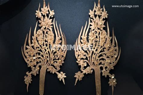 백제 왕의 관 꾸미개 Yanggiri 사진 국보 관 꾸미개 왕 장신구 장식품 추정 무령왕릉 백제 박물관