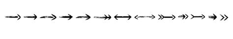 Arrow Brush Regular Font Decorative Display Artistic What Font Is