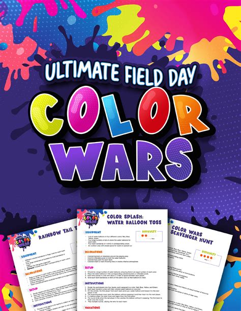 Ultimate Field Day Color Wars American Coaching Academy Ultimate Field Day Color Wars American Coaching Academy