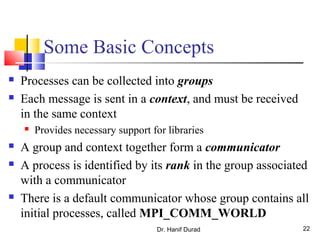 Introduction To MPI PPT Programming Languages Computing