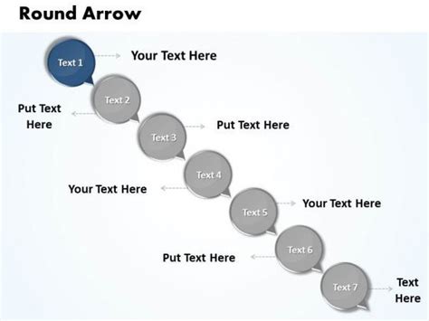 Ppt Bending Arrow 7 Create PowerPoint Macro Business Templates