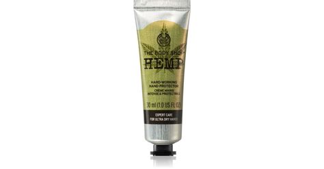 The Body Shop HAND PROTECTOR Hemp Hand Cream With Hemp Oil Notino Ie
