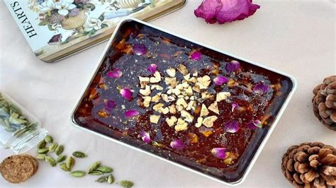 طرز تهیه حلوا شیر زعفرانی بسیار خوشمزه و مجلسی به همراه نکات آن
