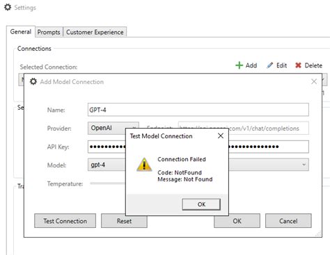 How Can I Make The Connection To Model Gpt In Ai Professional Rws Appstore Applications