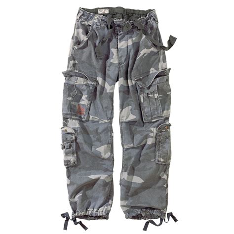 Surplus Airborne Military Cargo Trousers Mens Army Vintage Combat
