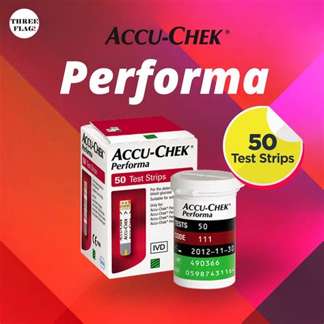 Accu Chek Performa Test Strips 50s Expire Date Jul 2021 Shopee Malaysia
