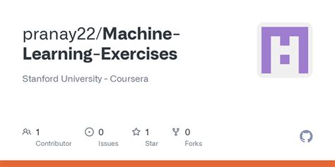 Github Pranay22machine Learning Exercises Stanford University Coursera