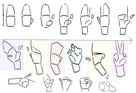 How To Draw A Hand Using Shapes