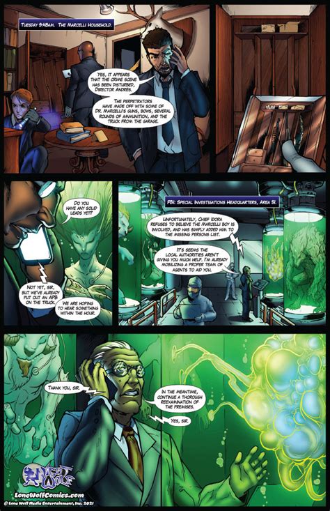 Night Wolf Comic Book Issue 5 Page 12 By Ram Horn On Deviantart