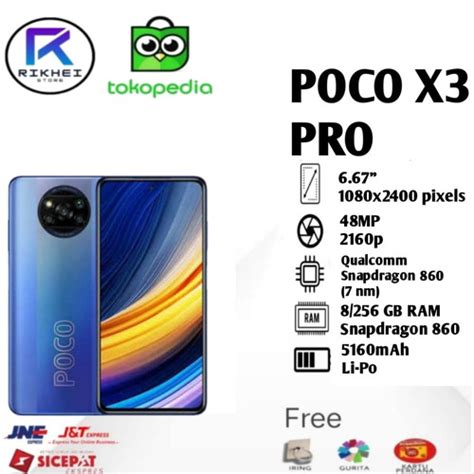 Jual POCO X PRO RAM INTERNAL GB GARANSI RESMI XIAOMI INDONESIA Hitam Jakarta Timur