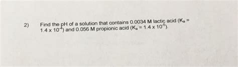 Solved Determine The PH Of The Following Solutions A A 4 5 Chegg