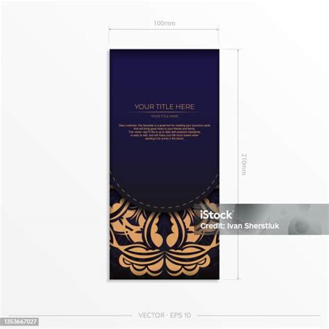 Template Vektor Bergaya Untuk Desain Cetak Kartu Pos Dalam Warna Ungu