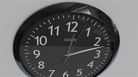 Procedural Clock For Blender 3d Model Cgtrader