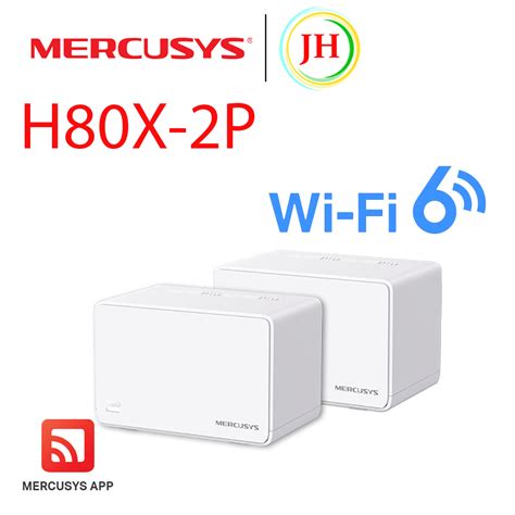 Mercusys Ax3000 Whole Home Mesh Wifi 6 System Support Unifi Turbo