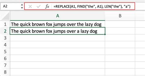 Excel Replace Function Sheet Leveller