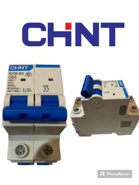 Chint Miniature Circuit Breaker Nxb 63 2pole Household Leakage
