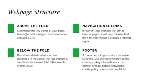 How To Design Your Webpage Structure PPT