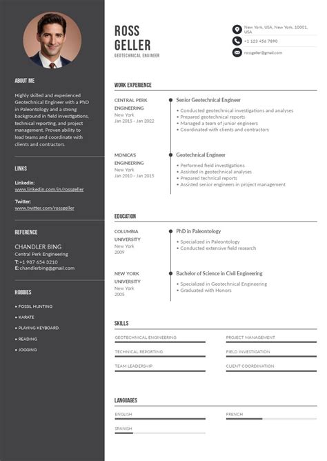 Craft An Impressive Geotechnical Engineer Resume