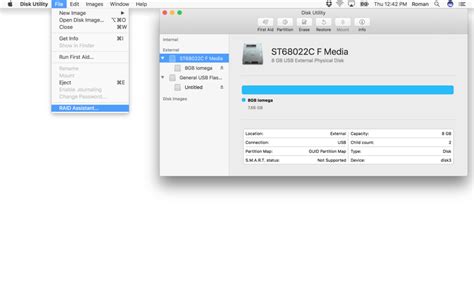 how to configure a software raid in macos sierra s disk utility macworld