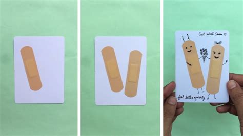 Diy Get Well Soon Card 🤩 Paper Crafts Card Ideas Diy Get Well
