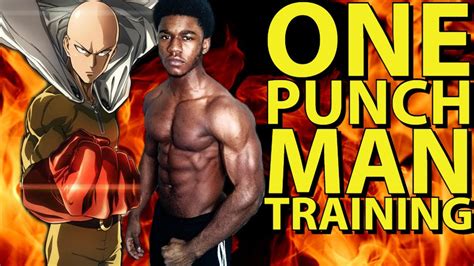 Realistic One Punch Man Workout Routine Youtube