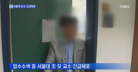 옥시 보고서 조작 의혹 서울대 교수 긴급체포