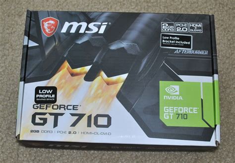 Msi Geforce Gt 710 2gb Ddr3 Graphics Card Gt 710 2gd3 Lp Values Mavin