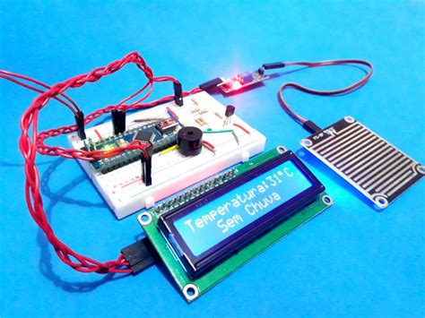 Sensor De Chuva Arduino Em Alarme Para Automa O Blog Usinainfo
