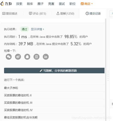 Leetcode 121 买卖股票的最佳时机 附java代码jn买卖股票java Csdn博客